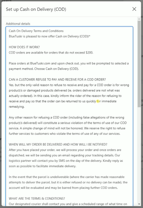 How to Add Cash on Delivery Payment Option on Shopify