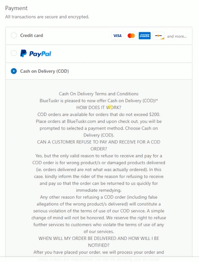 How to Add Cash on Delivery Payment Option on Shopify