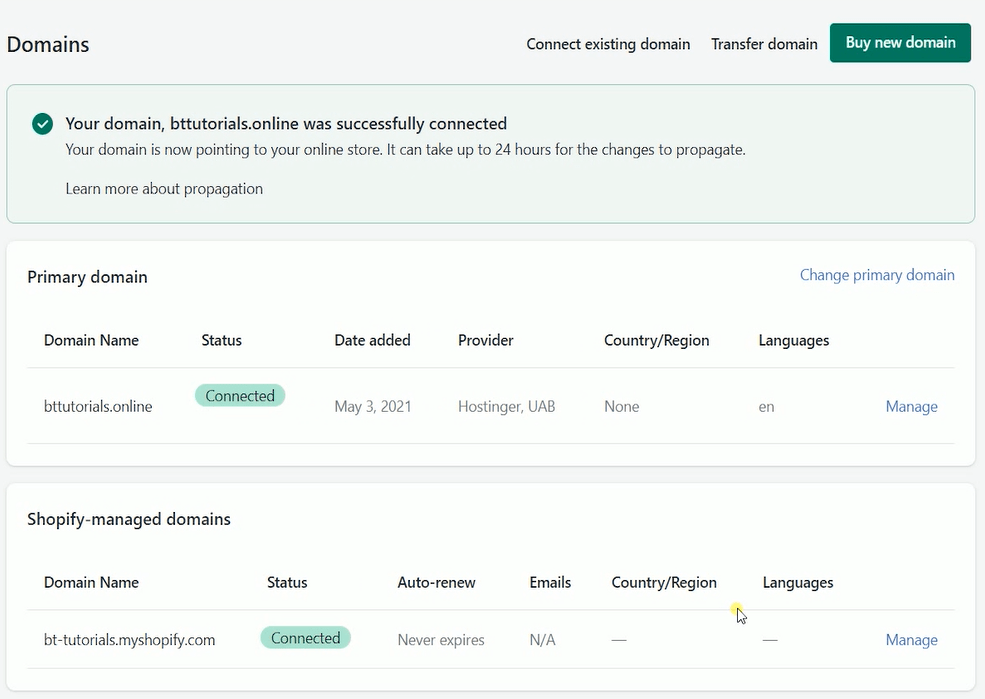 How to Connect your Domain to Shopify - Updated 2023 - BlueTuskr