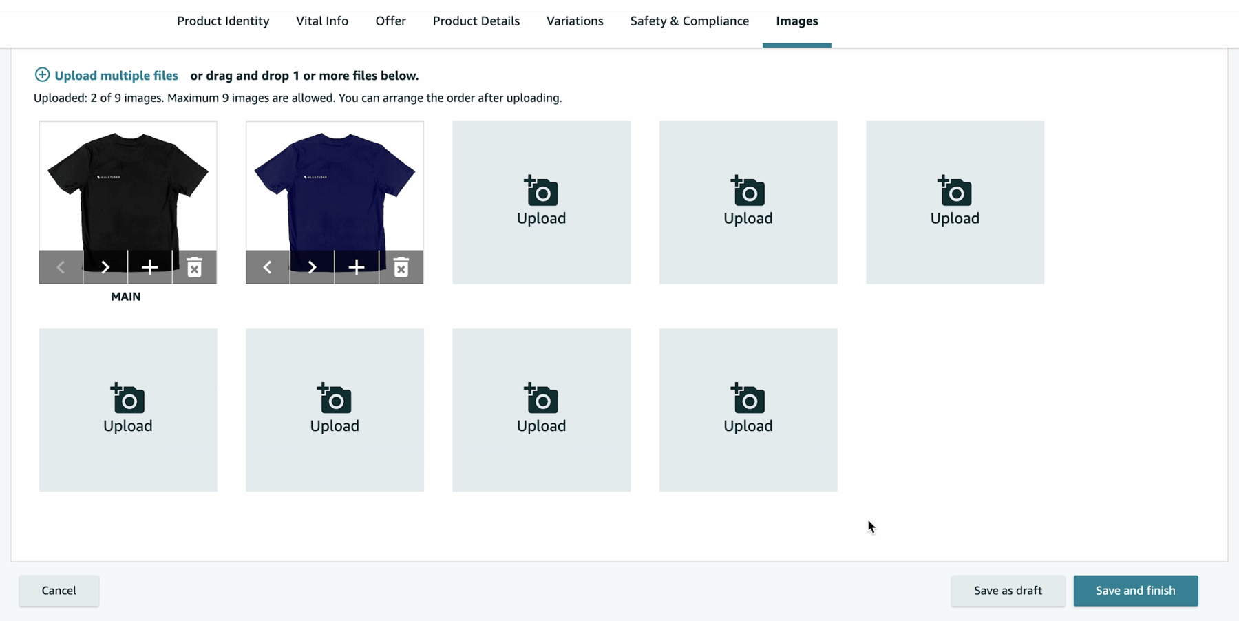 How To Create Amazon Listing Variation - Size and Color - BlueTuskr